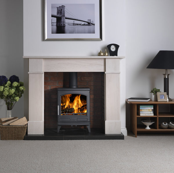 ACR - Ashdale Wood Burning Stove - 5 kW, Airwash, Panoramic Glass ...