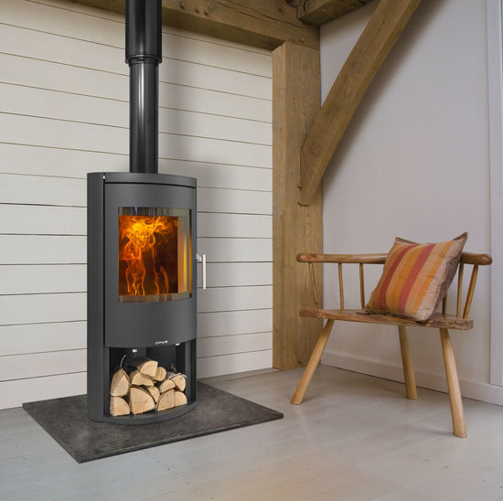 Opus Harmony Stoves, multifuel, modern design, 7 kW.