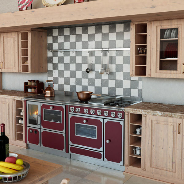 De Manincor FKA900 central heating cooker stove, wood burning