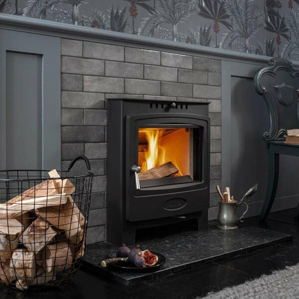 Hamlet - Solution 7 Inset Wood Burning Stove - 7 kW, DEFRA Exempt ...