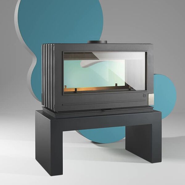 Invicta Aaron double sided stove | Stovesonline