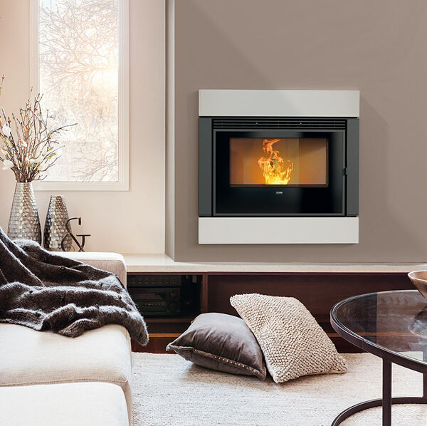 Klover Wave 90 wood pellet insert stove | Stovesonline