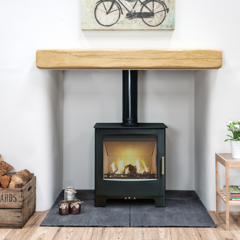 Mendip Woodland Multi Fuel EcoDesign ready stove