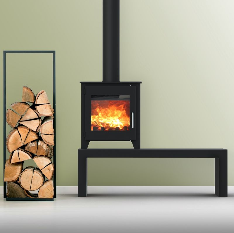 Saltfire - Universal Stove Bench Set - Heavy-Duty Steel, Adjustable ...