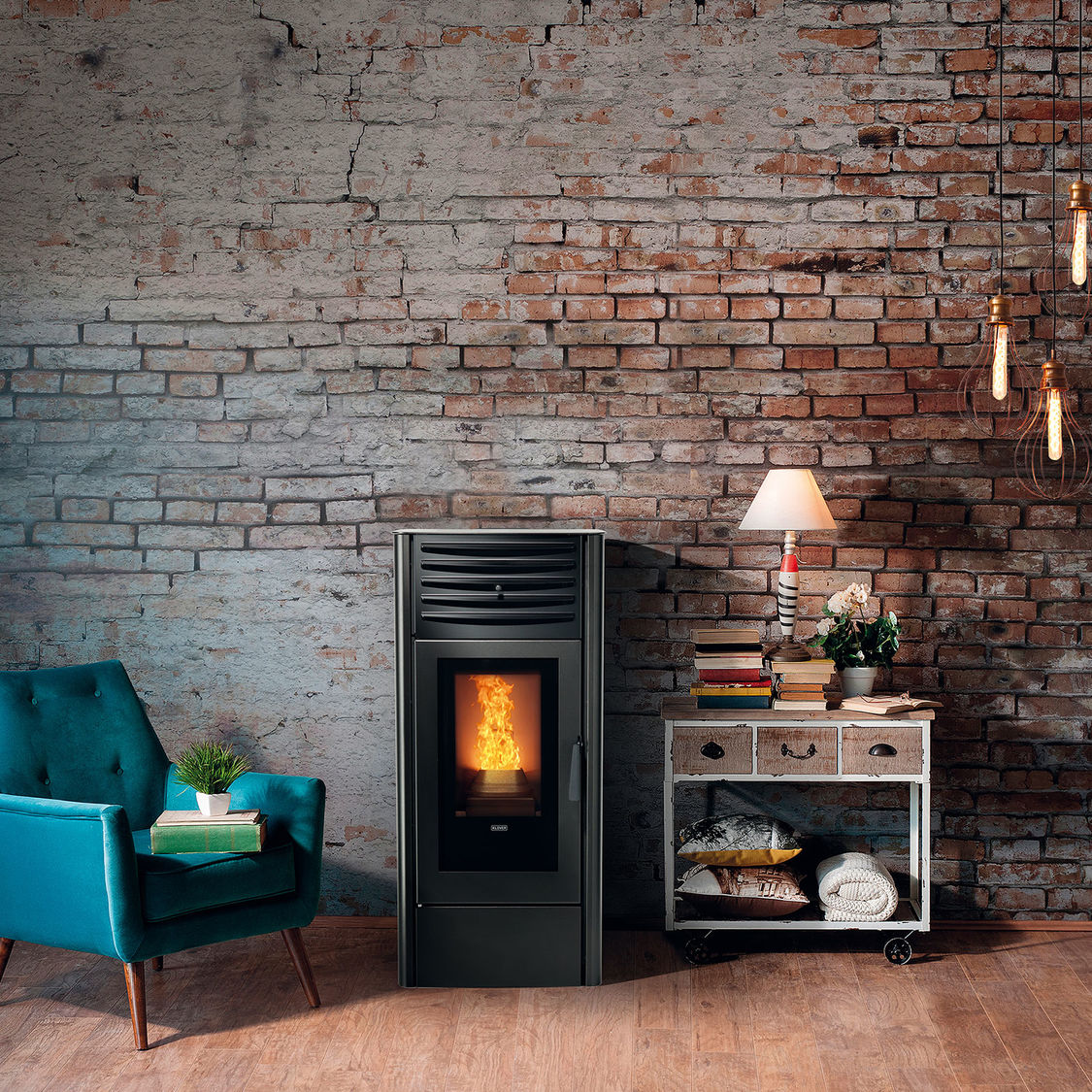 Wood pellet stoves and boilers, supplied and installed across the UK